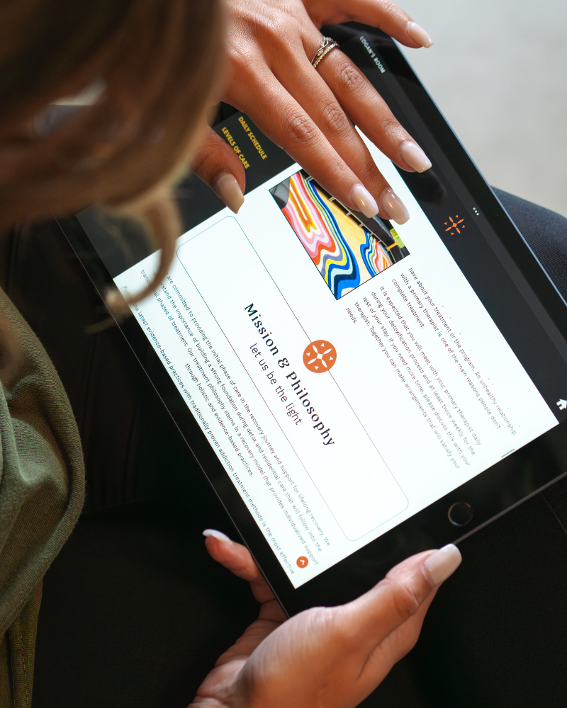 Flyland Patient Bedside Tablet - Flyland Recovery Network | Your ...